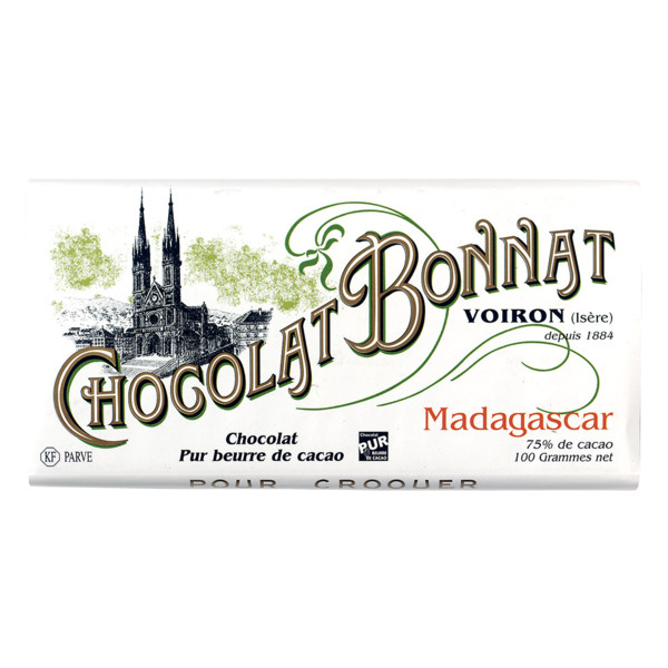 Madagascar Chocolate by Maison Bonnat - Dark 75% Cocoa