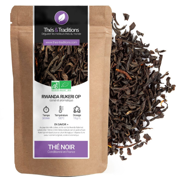Rwanda Rukeri OP-1 Organic | African Black Tea