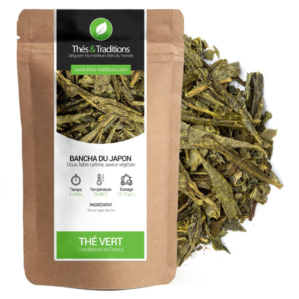 Bancha du Japon Bio, Thé Vert Japonais