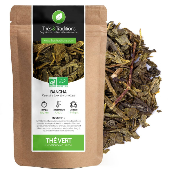 Organic Bancha | Green Tea | Thés & Traditions
